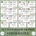 125 Funny Editable Classroom Awards Certificates, Canva Template ...
