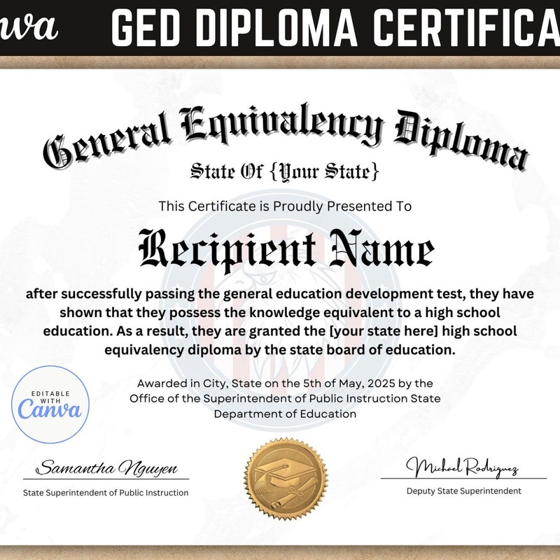 Ged Template Texas - Etsy