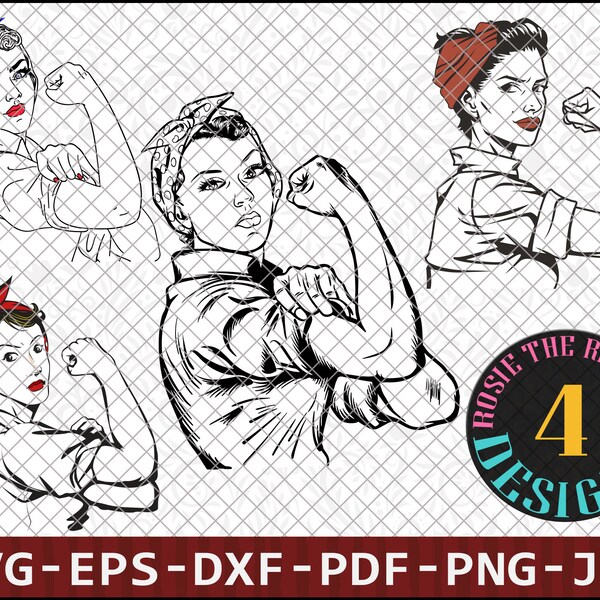 Rosie Svg - Etsy