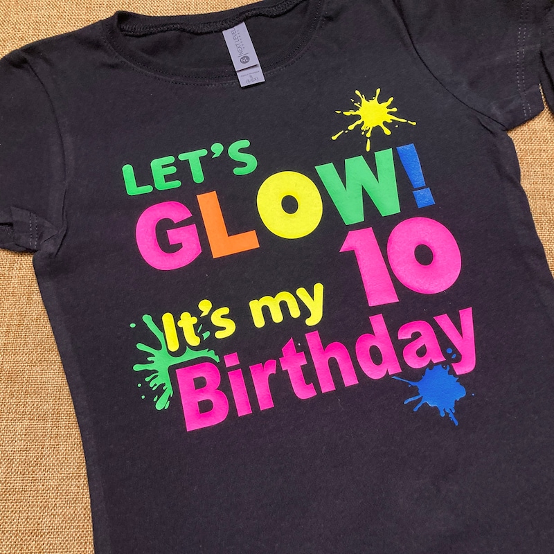 Glow in the Dark Shirt - Etsy