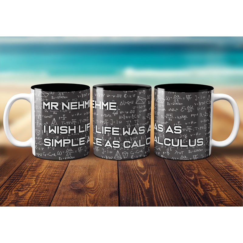 Calculus Mug - Etsy