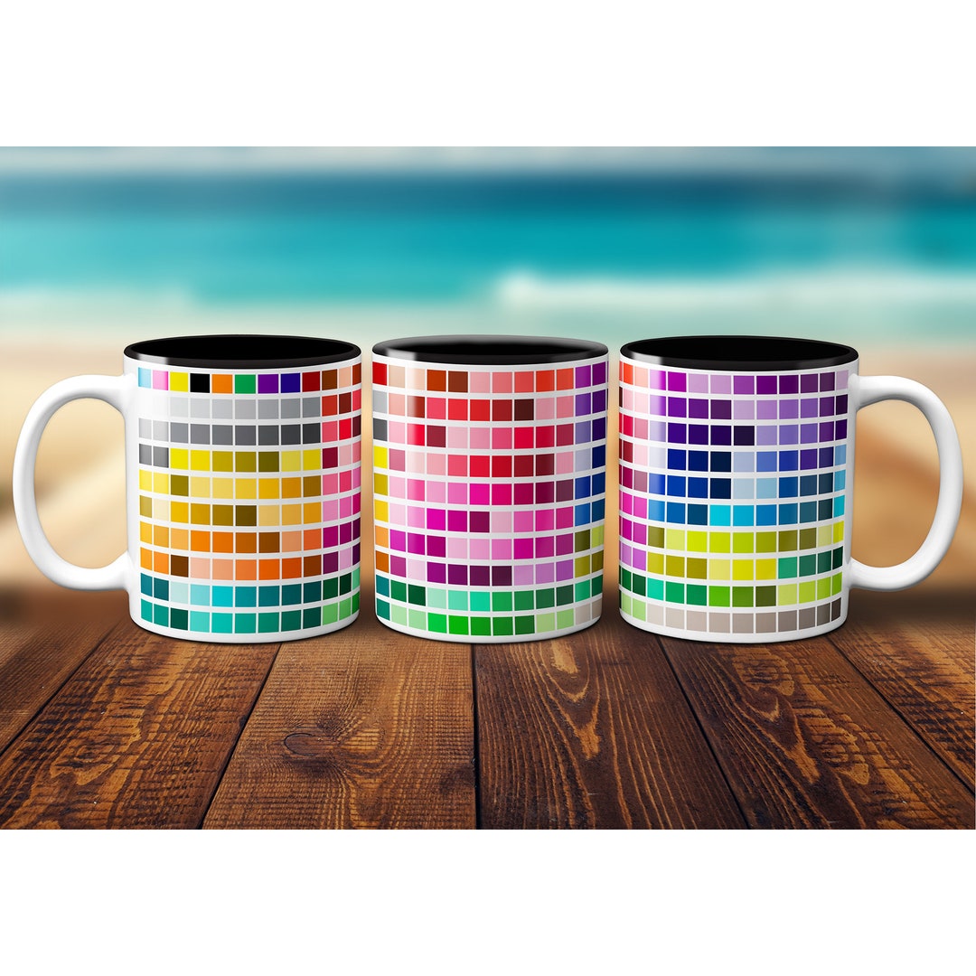 Graphic Designers Mug, Artist Mug, Creative Colors Coffee Mug, Custom ...