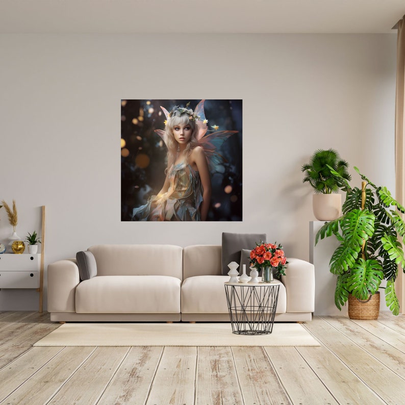 Pixie Princess Printable Wall Art Digital Artwork Digital - Etsy