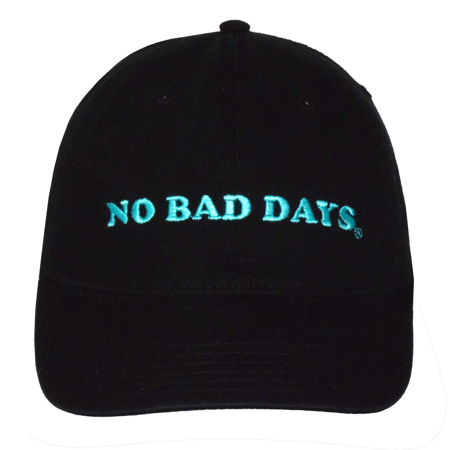 NO BAD DAYS® Bri Black Cap Dad Hat - Etsy