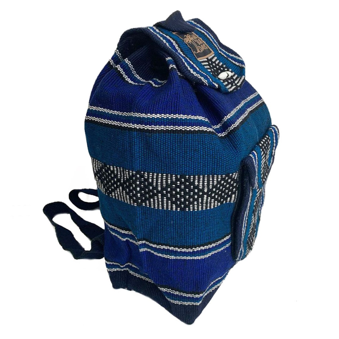 NO BAD DAYS ® Baja Backpack Mexican Bag Hand Made Book Bag Turquoise ...