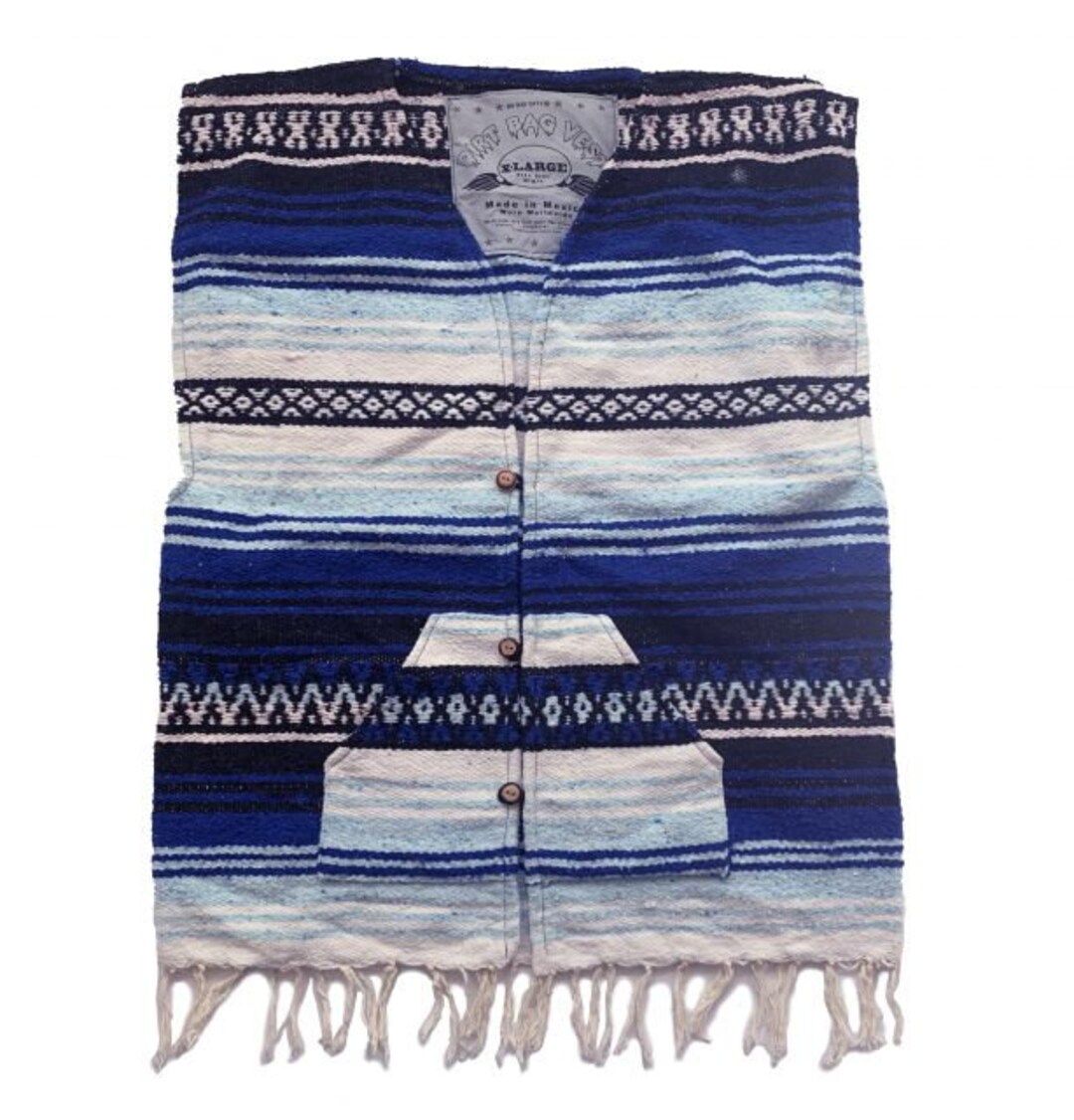 No Bad Days Baja Vest Blue Skies - Etsy