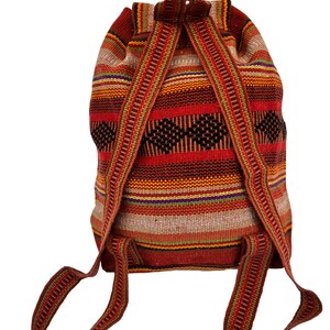 NO BAD DAYS ® Baja Backpack Mexican Bag Hand Made Book Bag Multishade ...
