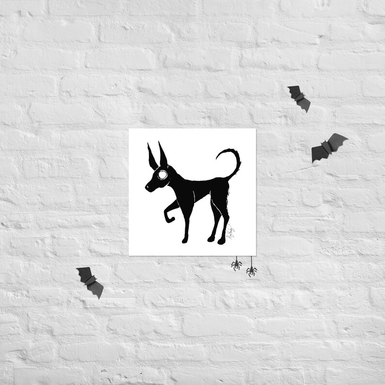 A Dog Named Wednesday Poster - Etsy
