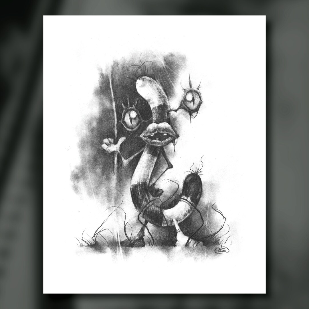 The Oblina - Print - Etsy