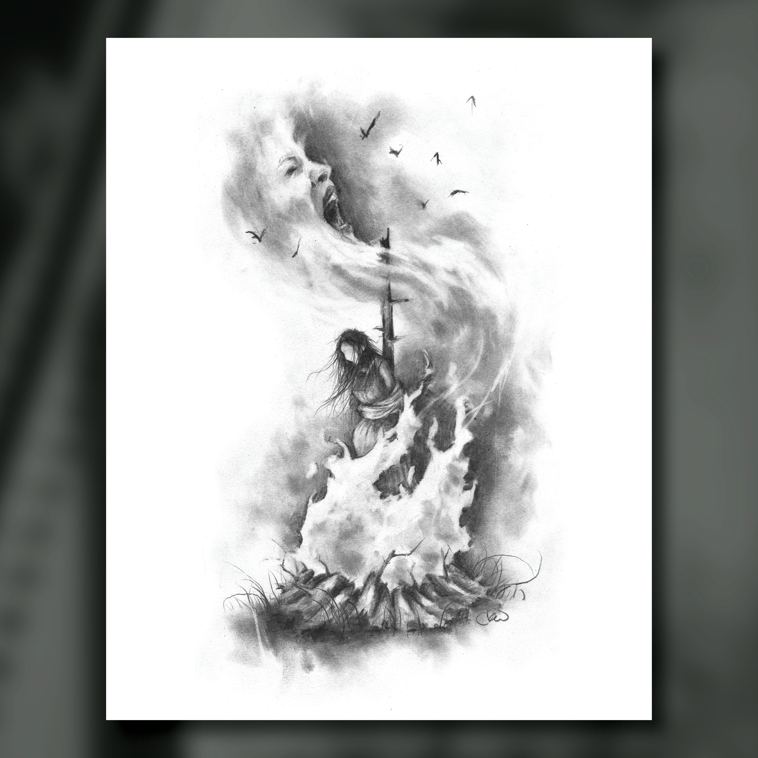 The Cleansing of Their Sin - Print - Etsy