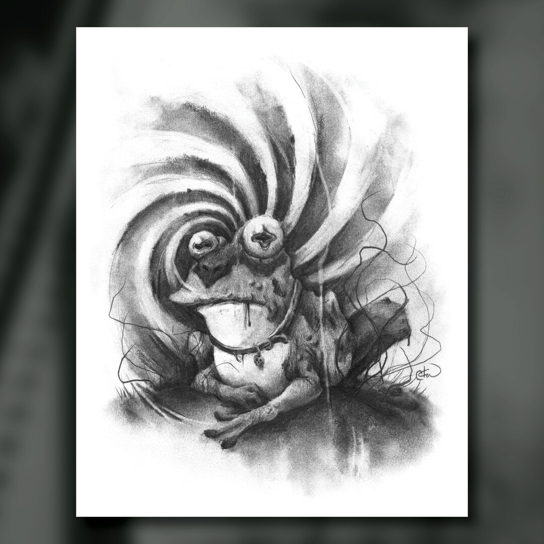 The Hypnotoad - Print - Etsy