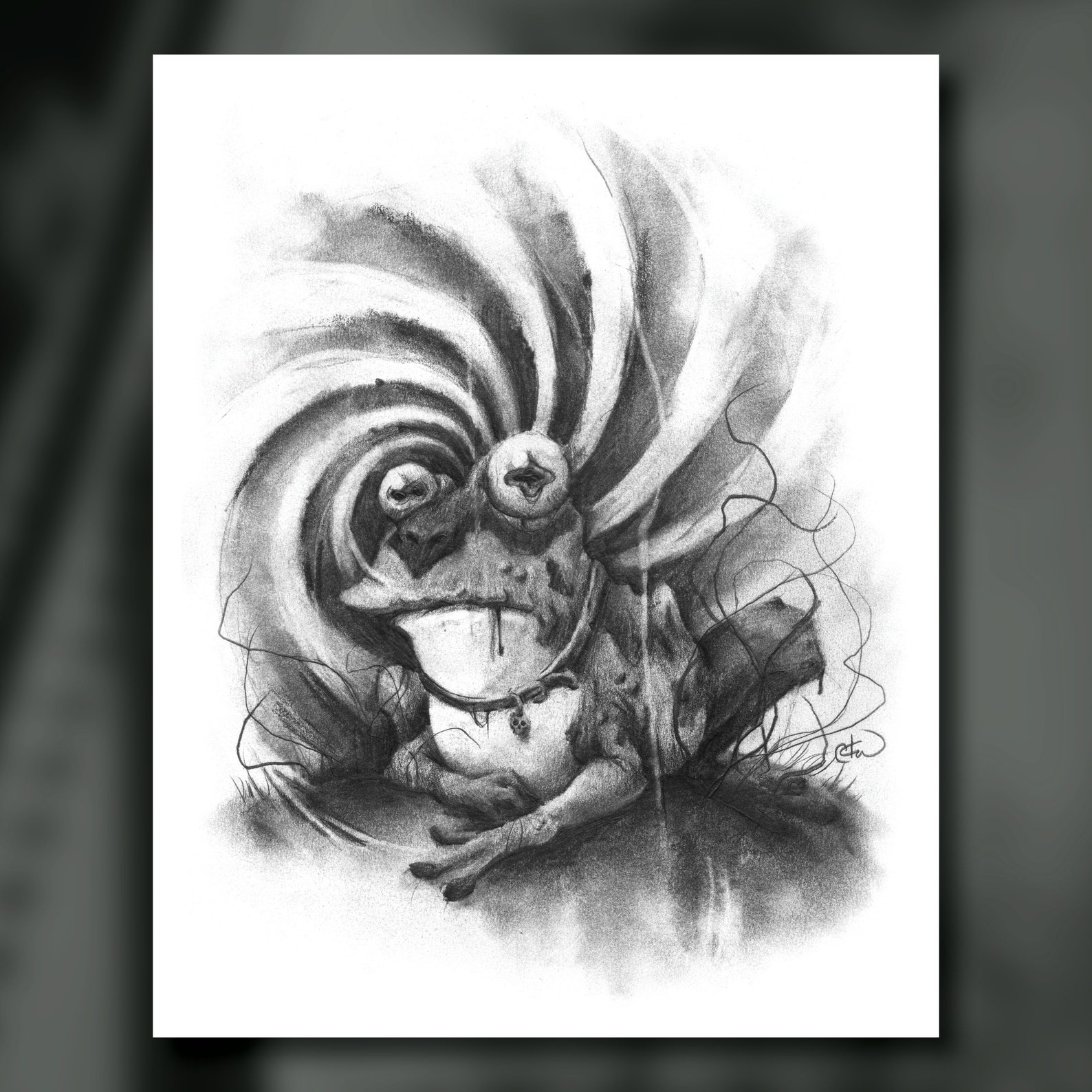 The Hypnotoad - Print - Etsy