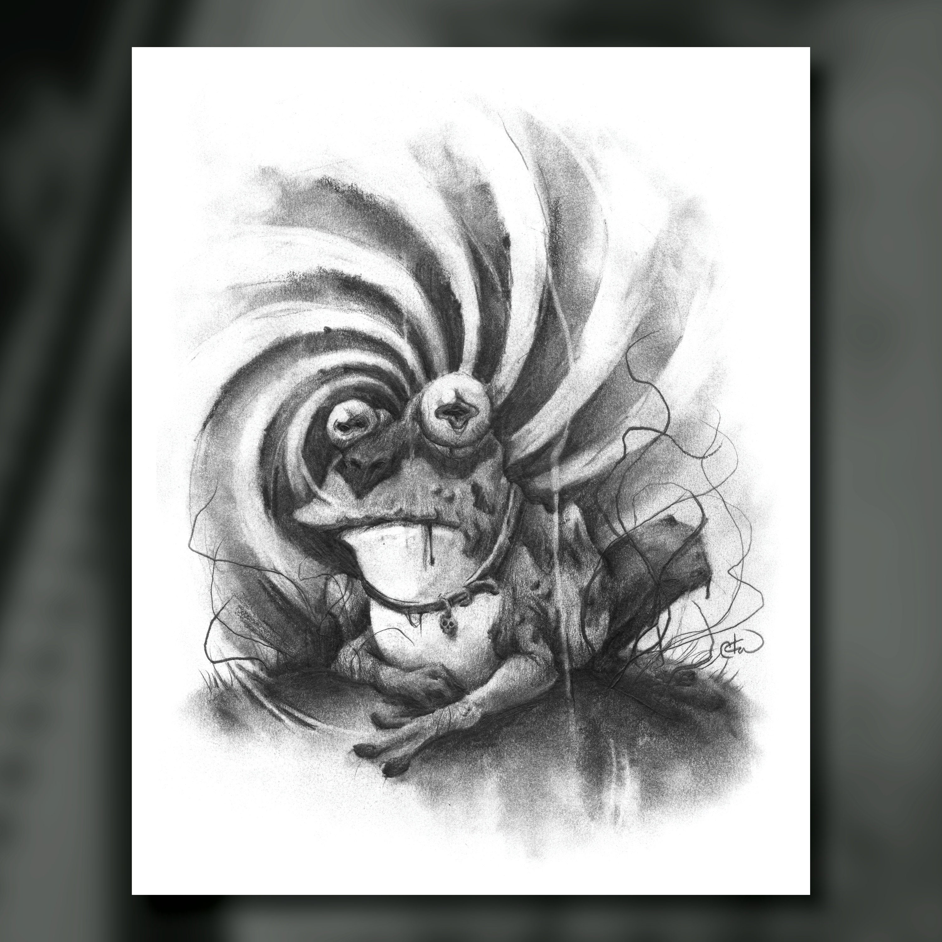 The Hypnotoad Print - Etsy