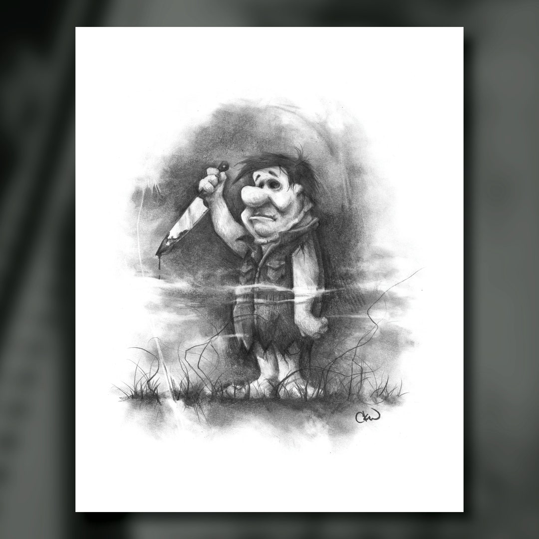 The Horrors in Bedrock - Print - Etsy