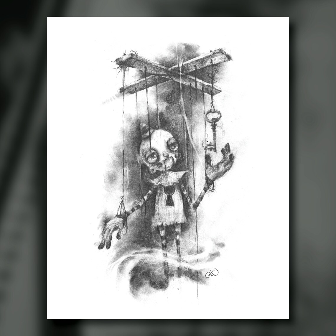 The Master's Key Print - Etsy