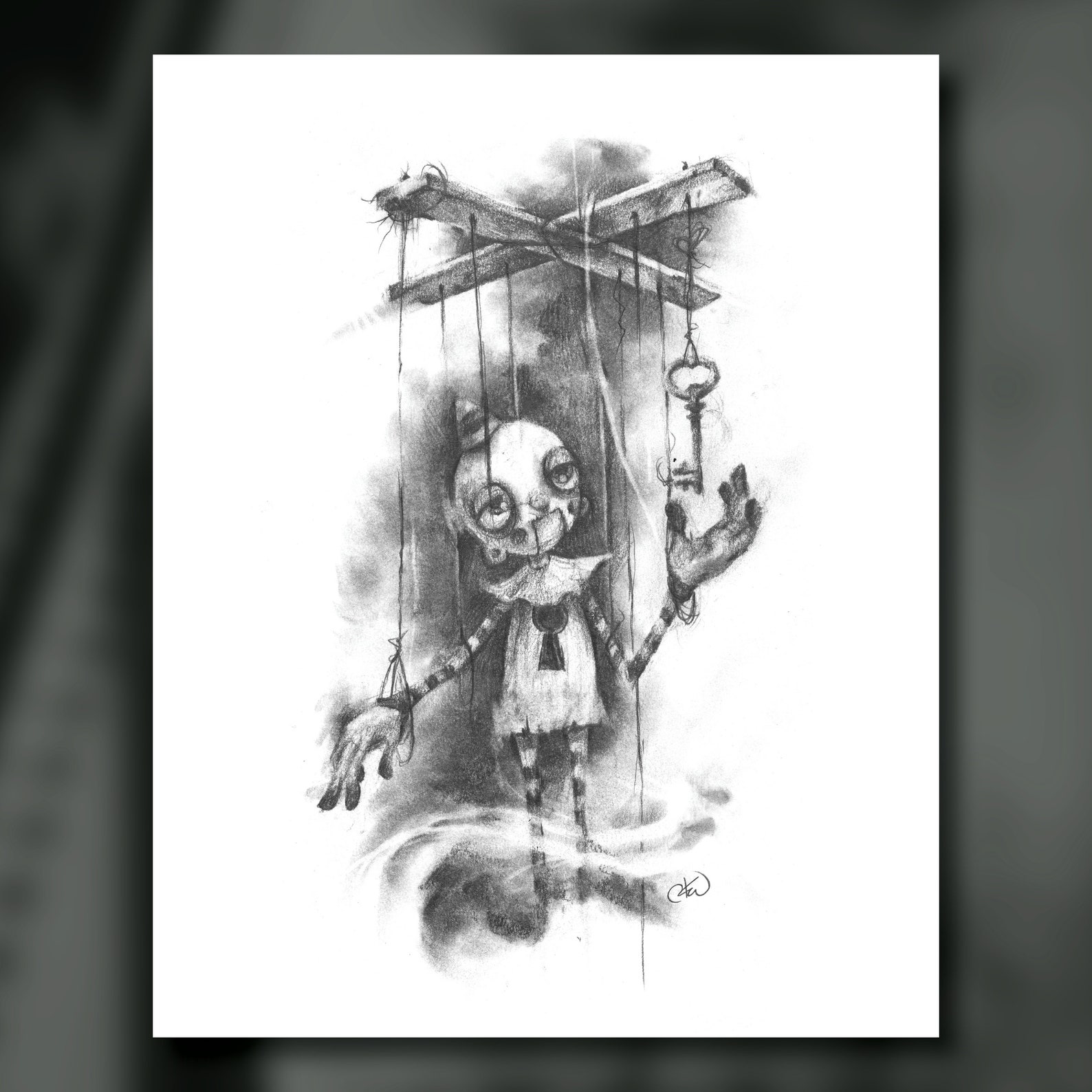 The Master's Key Print - Etsy