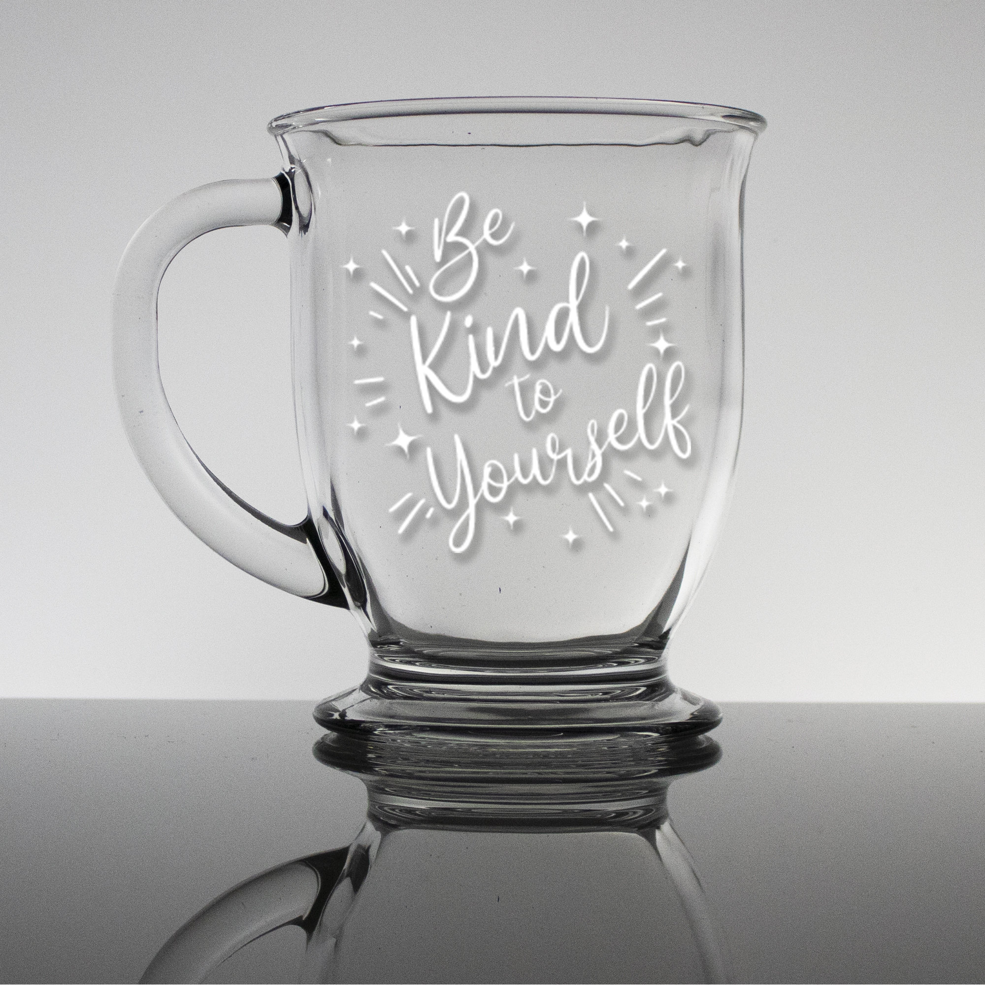 Be Kind to Yourself - 16oz Coffee Mug - Personalized Coffee Mug, Custom ...