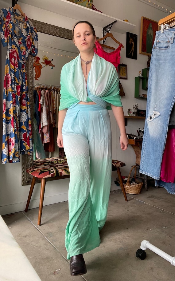 Escada green and blue - Gem