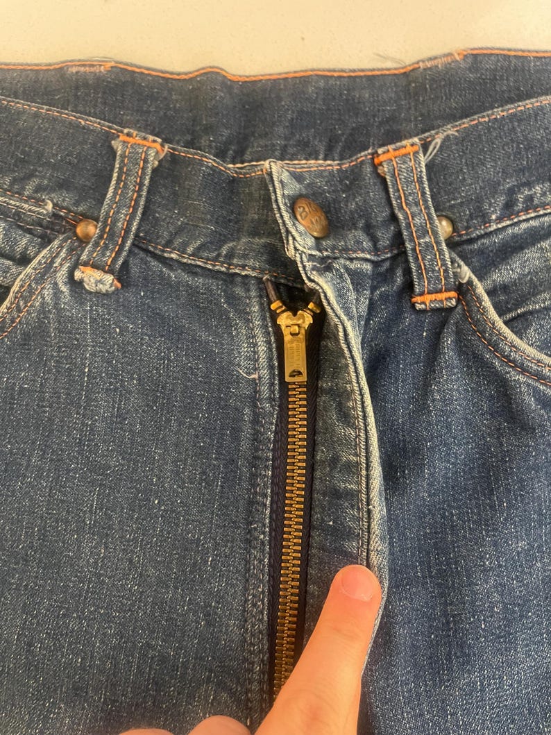 1940s Big Mac Denim Jeans, Dating to WWII, Soft and Worn-in With ...