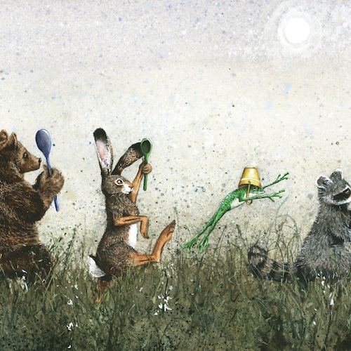 Greeting Card totally Marbles by Maggie - Etsy