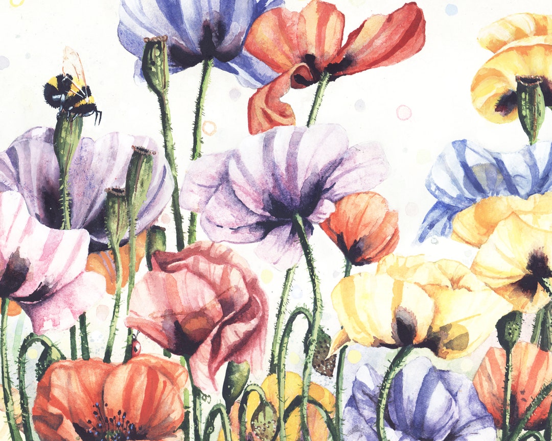 DISCONTINUED Watercolor Print, "the Tipplers I" by Maggie Vandewalle. 8 ...