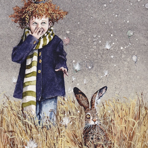 Watercolor Print totally Marbles by Maggie | Etsy