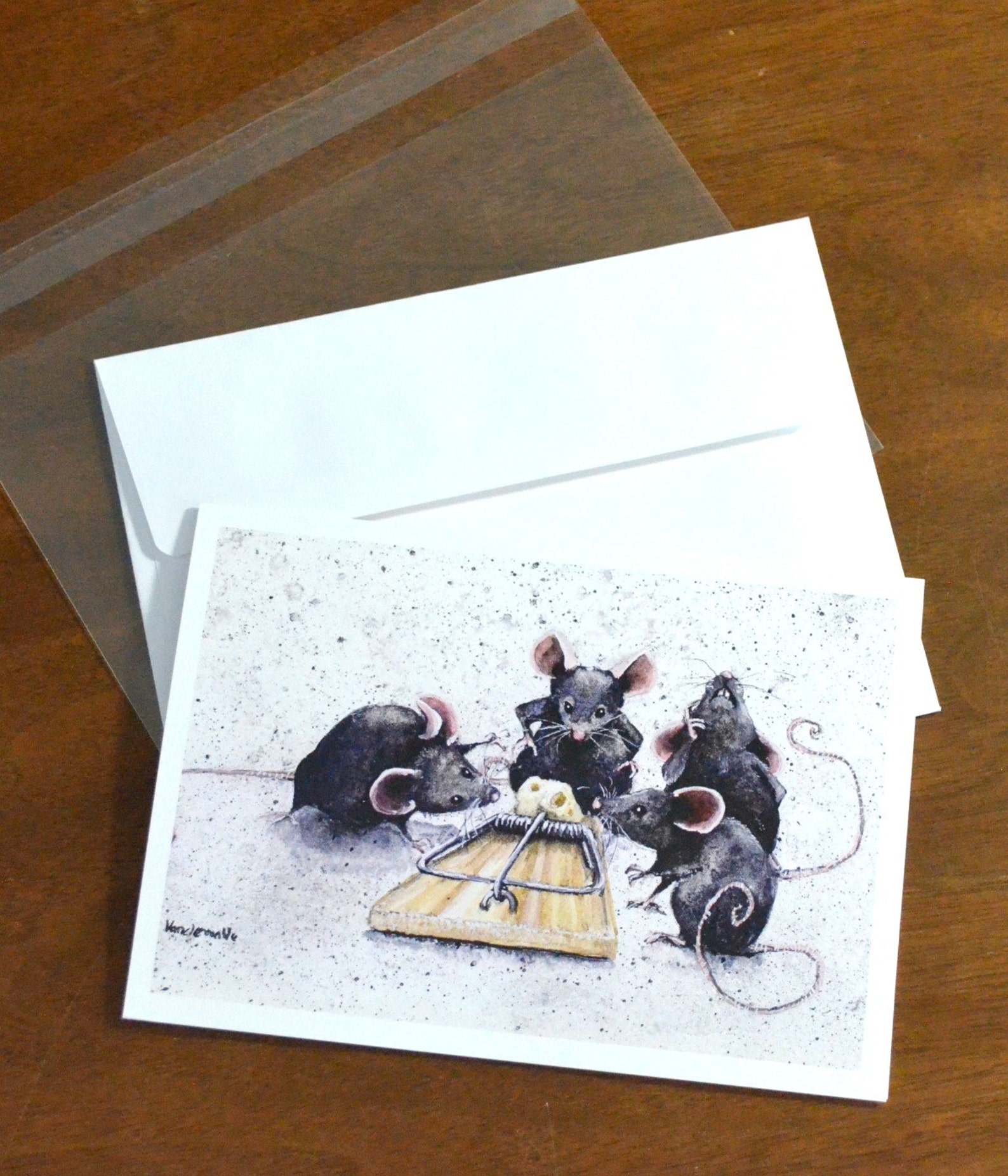 Greeting Card, "fred's Legacy" by Maggie Vandewalle, 5" X 7" Blank Card ...