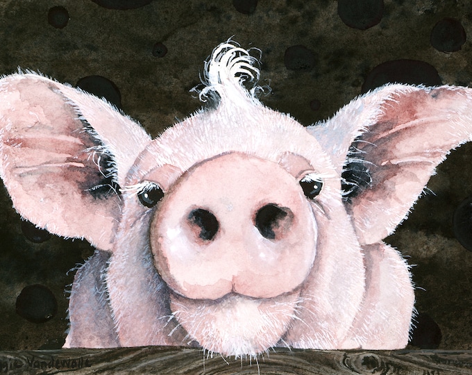 Greeting Card, "why, Hello There." by Maggie Vandewalle, 5" X 7" Blank ...