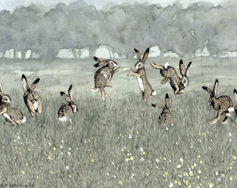 Greeting Card, totally Marbles by Maggie Vandewalle, 5 X 7 Blank Card ...