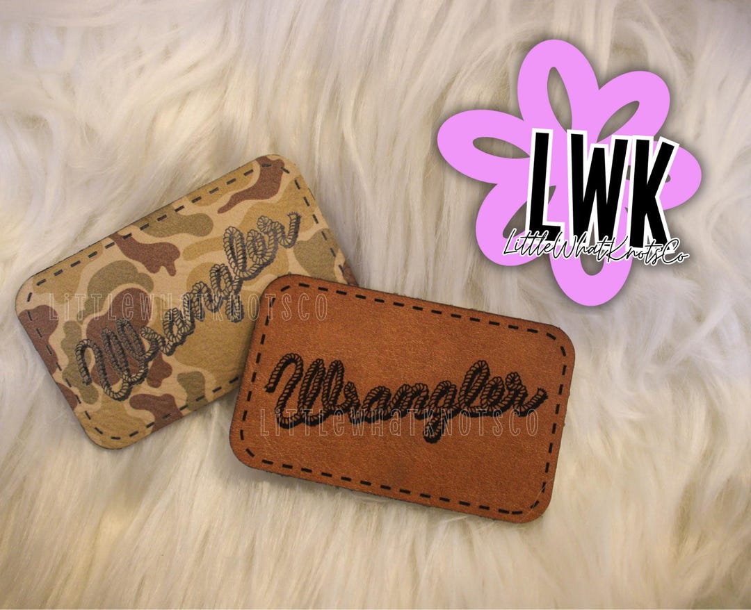 Wrangler Logo Patches - Etsy Canada