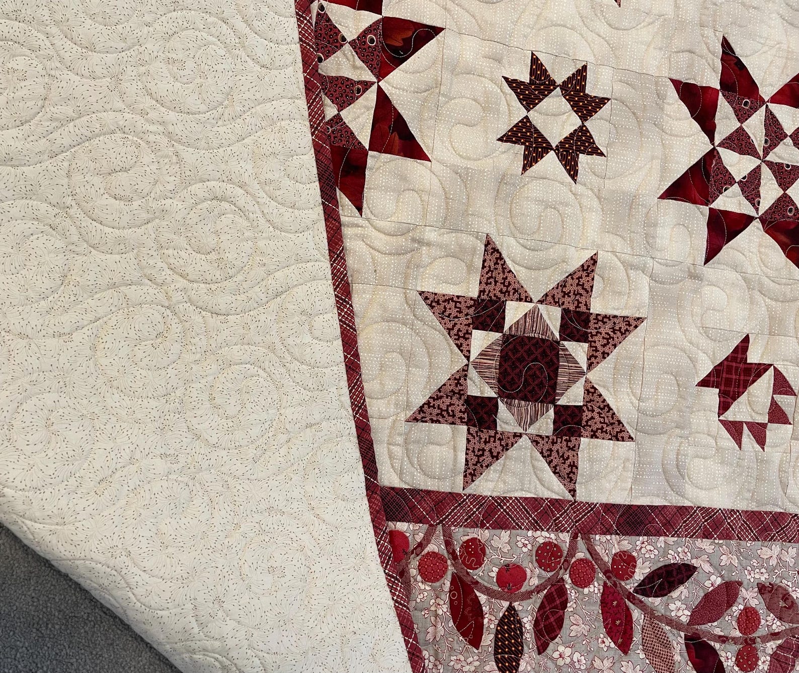 Handmade Ruby Jubilee Quilt - Etsy