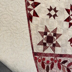 Handmade Ruby Jubilee Quilt - Etsy