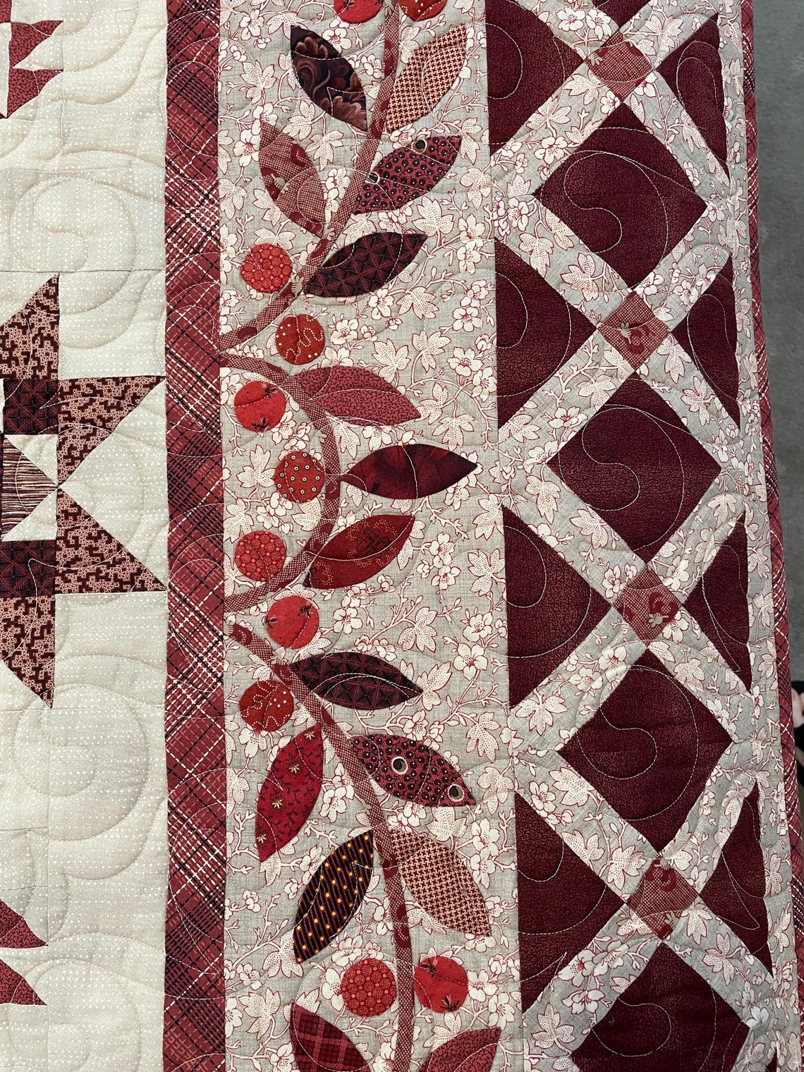 Handmade Ruby Jubilee Quilt - Etsy