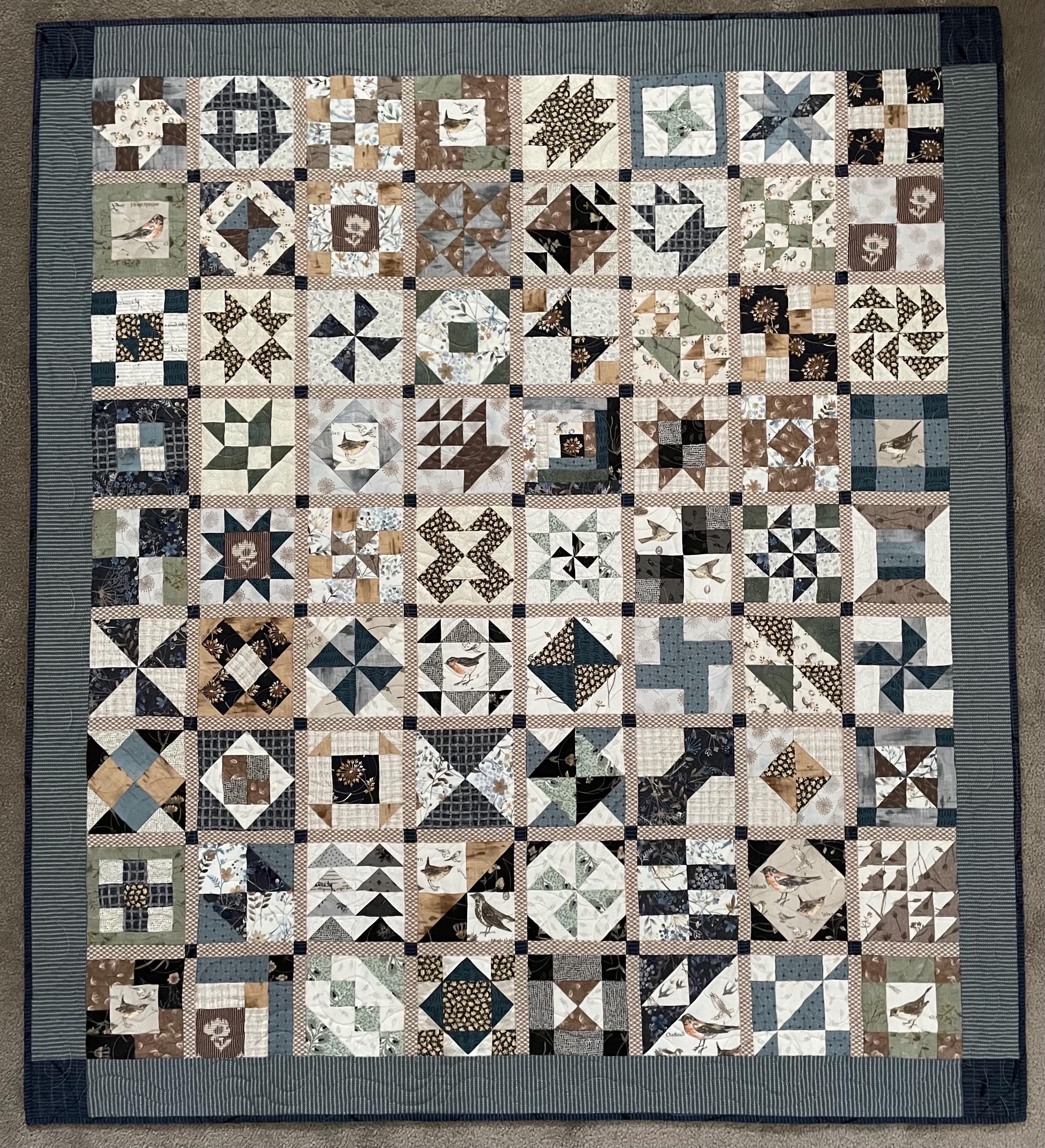 Mini Sampler in Blue - Etsy