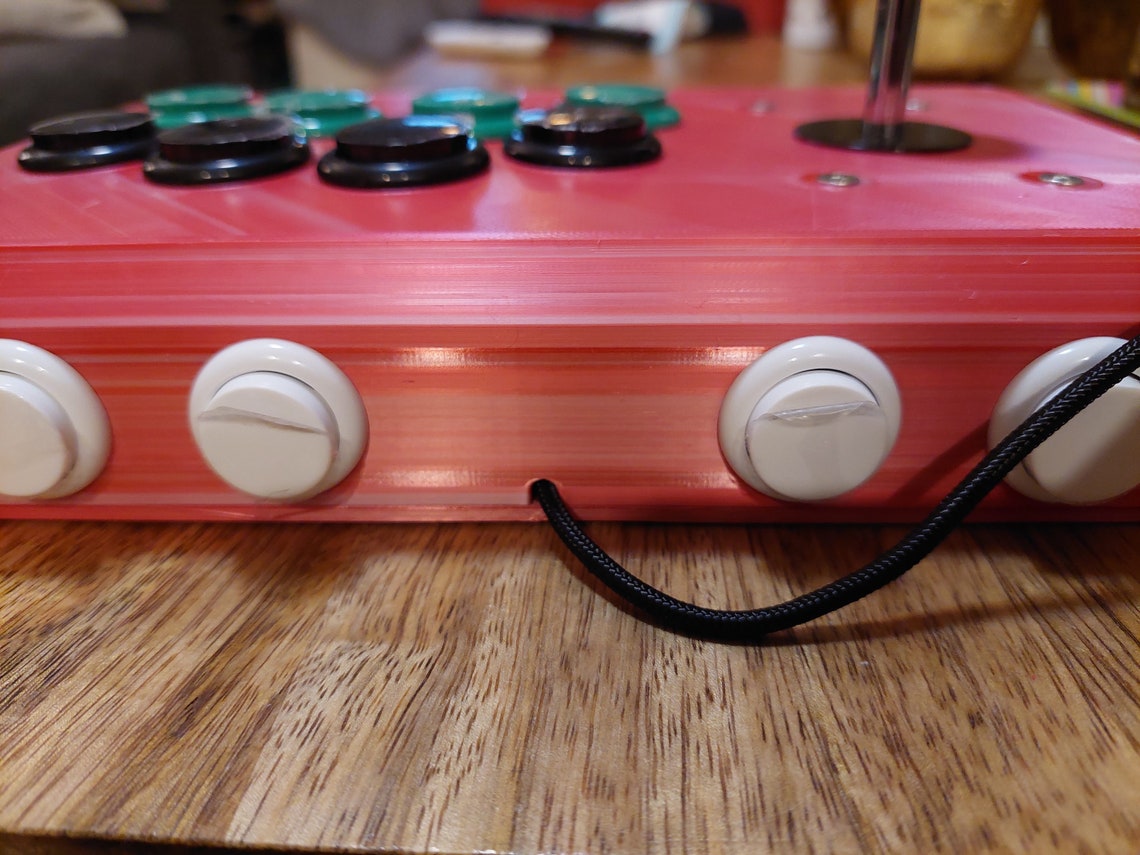 SANWA 12-button Arcade Stick With Pico Fighting Board - Etsy