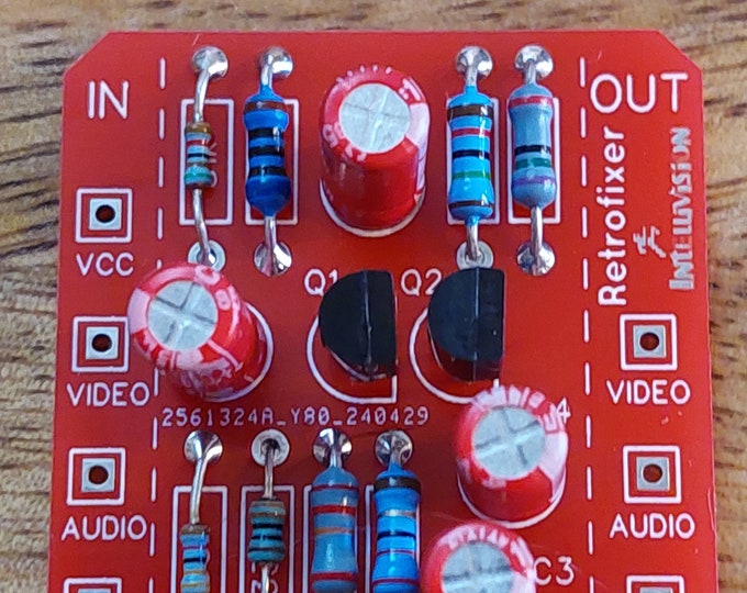 Intellivision I & II Composite Mod PCB - Etsy