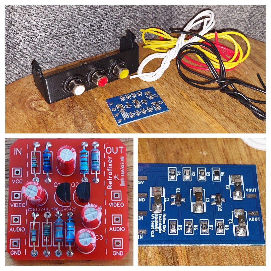 Intellivision AV Composite & Svideo Mods - Etsy