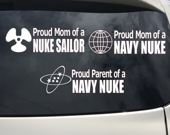 Navy Car Decal - Etsy