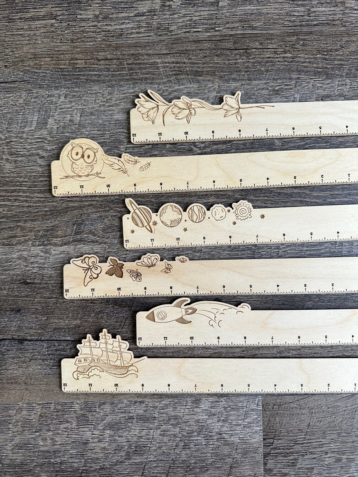 Personized Ruler for Kids, School Supplies, Ruler for Adult, Gift for ...