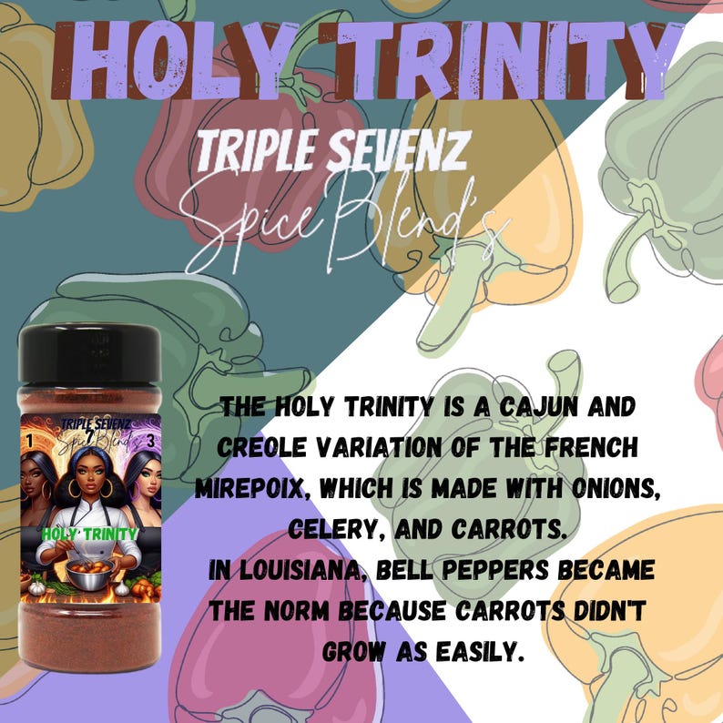The Holy Trinity ( Cajun Blend) - Etsy