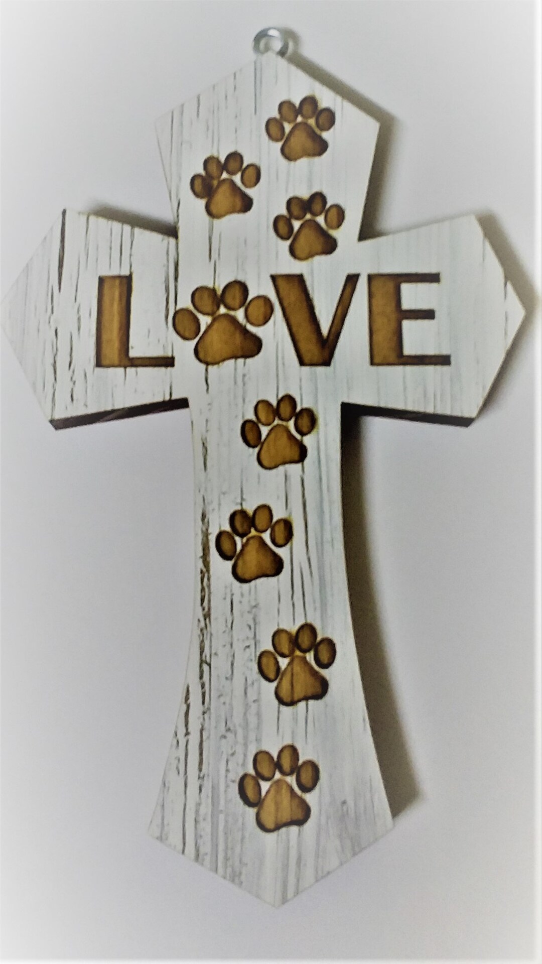 Hanging Cross, X Mini Dog Tracks, Hand Made, Wooden, - Etsy