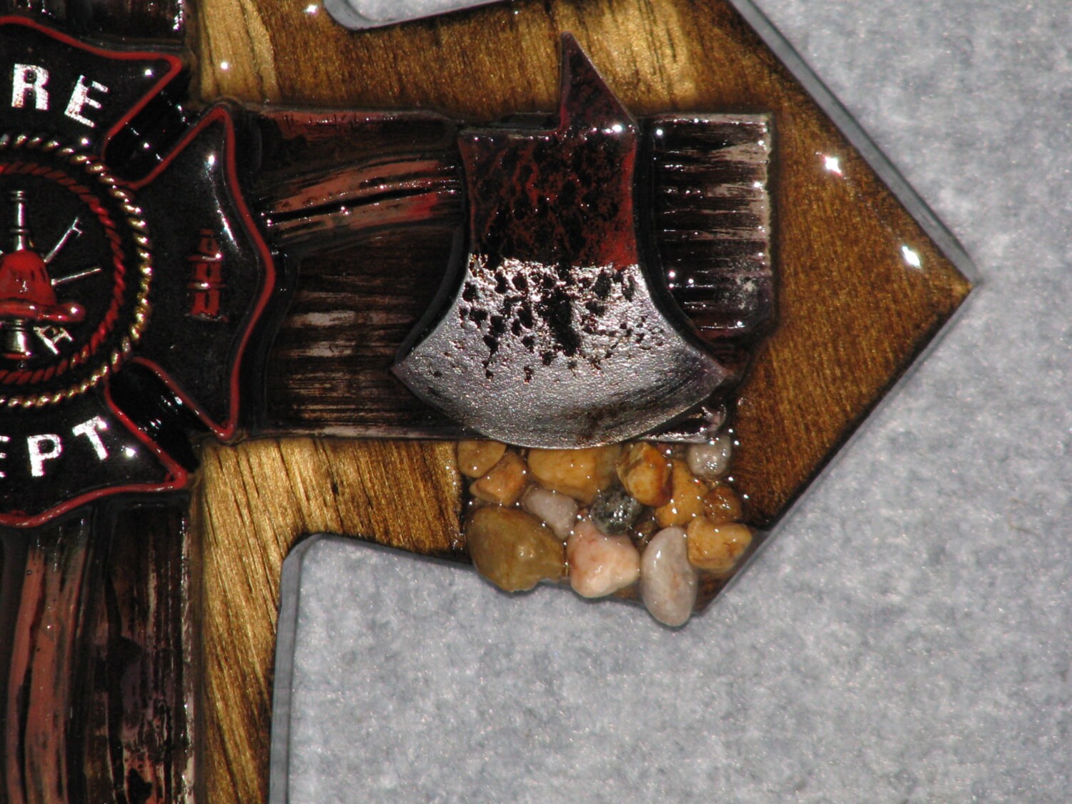 FIREMAN CROSS 14 1/2 X 23 HANDMADE cross Wooden - Etsy Canada