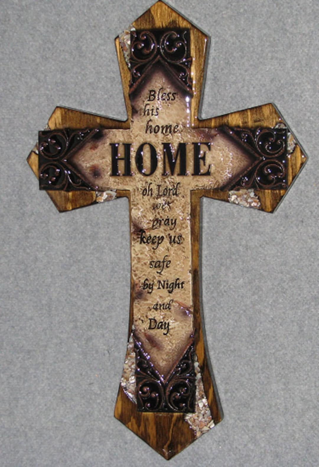 DECORATIVE WALL CROSSES, Home Large, Handmade Crosses, Wooden Crosses ...