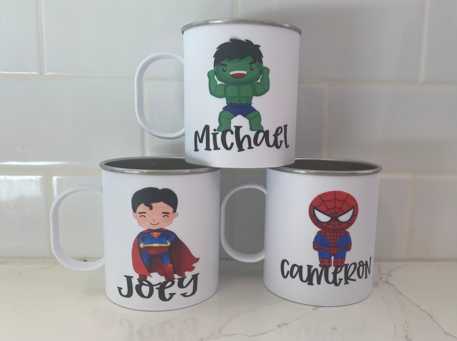 Superhero Cup / Superhero Gift / Boys Cups / Gifts for Boys / Easter ...