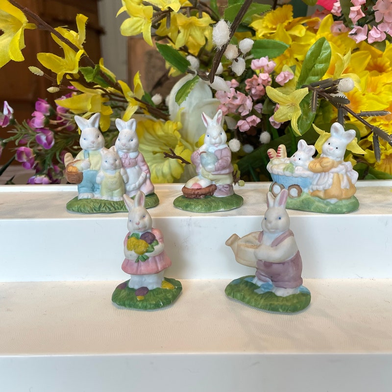 Bunny Figurines - Etsy