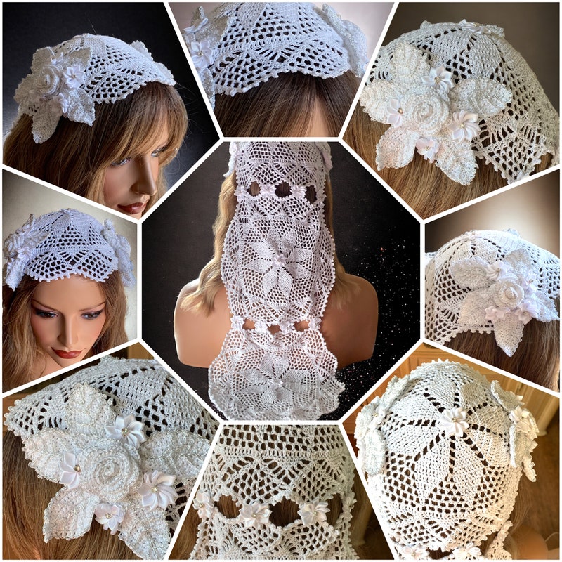 Crocheted Veil - Etsy