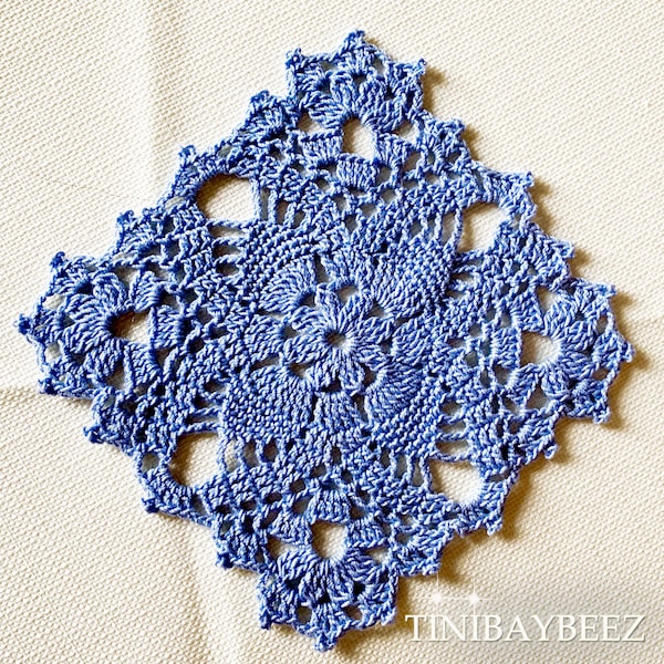 Blue Doilies - Etsy