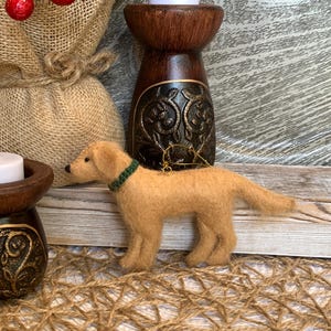 Personalized Golden Retriever Felt Dog Ornament With Gift Box – Custom ...