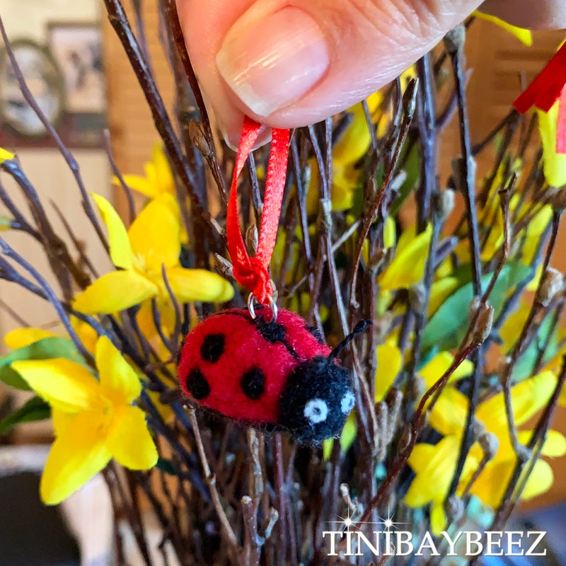 Felt Ladybug - Etsy