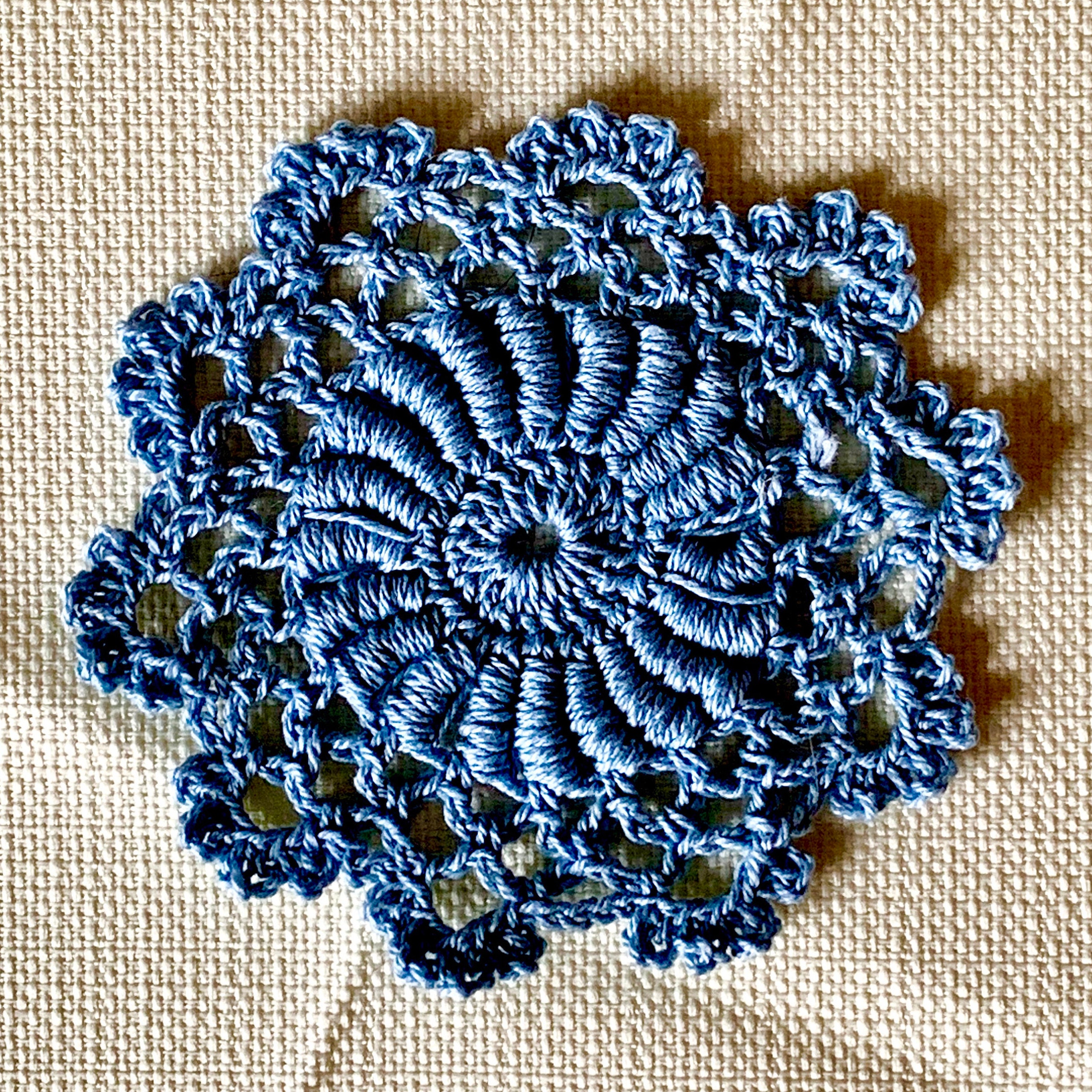 Set of 6 Red Mini Doilies crochet Doily craft Doily 3 - Etsy